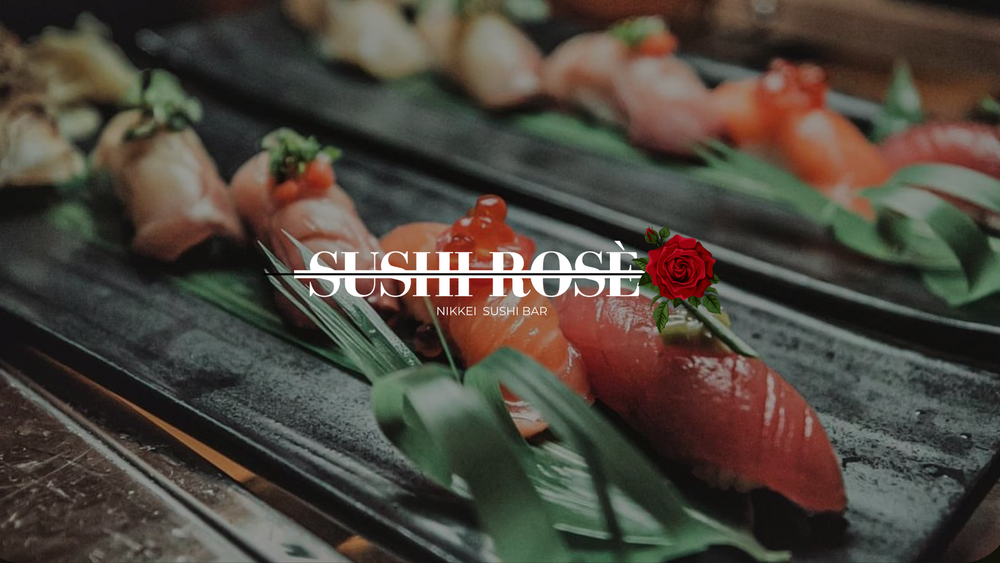 sushi rose Japanese peruvian nikkei